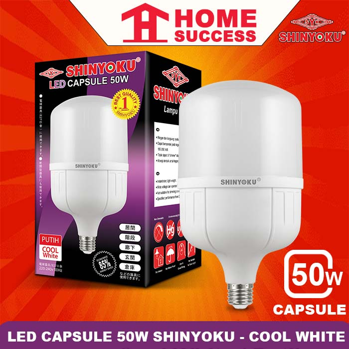 Jual Lampu LED Capsule 50w Shinyoku (Garansi Resmi 1 Tahun) / LED ...