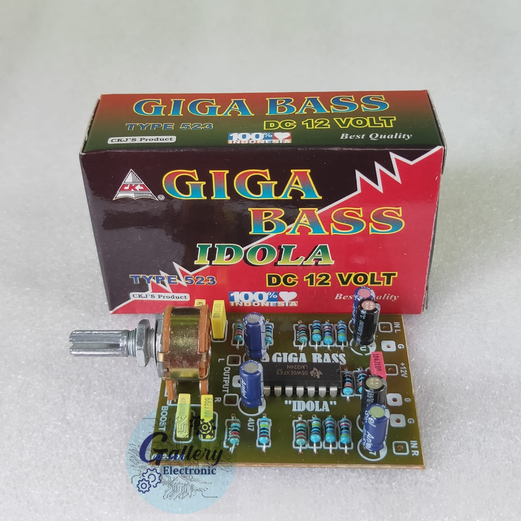 Jual Kit Modul Giga Bass IDOLA 12V CKJ 523 Original | Shopee Indonesia
