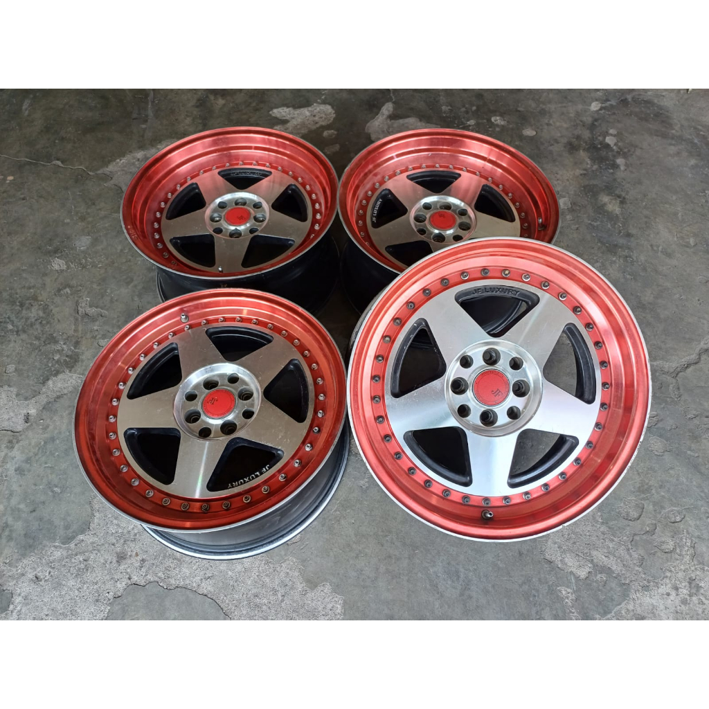 Jual Velg Racing Kijang LGX Super Krista JF Luxury R17 Pcd 4x100/114.3 ...