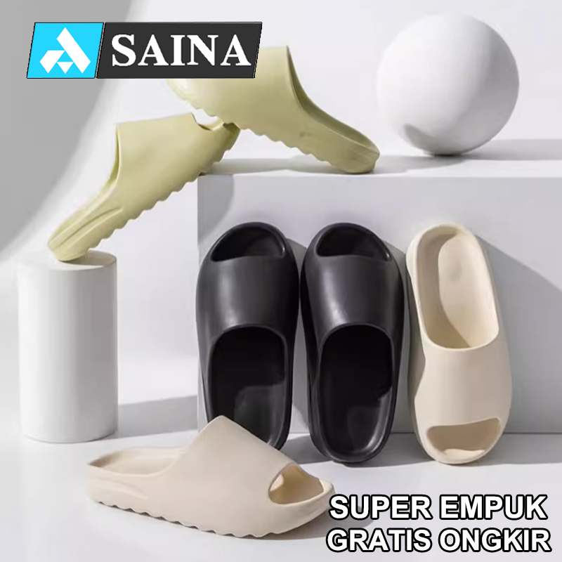 Jual Sendal wanita kekinian import Sandal rumah empuk tebal EVA thick ...