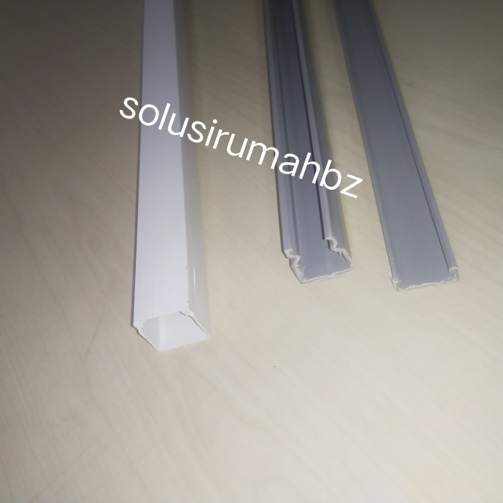 Jual KABEL DUCT 25X25 PANJANG 75cm CABLE DUCK DUCTING PROTECTOR 25 X 25 ...