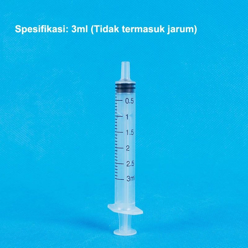 Jual Syringe Spuit Spet Suntikan Ukuran 3 ML Tanpa Jarum Takaran ...