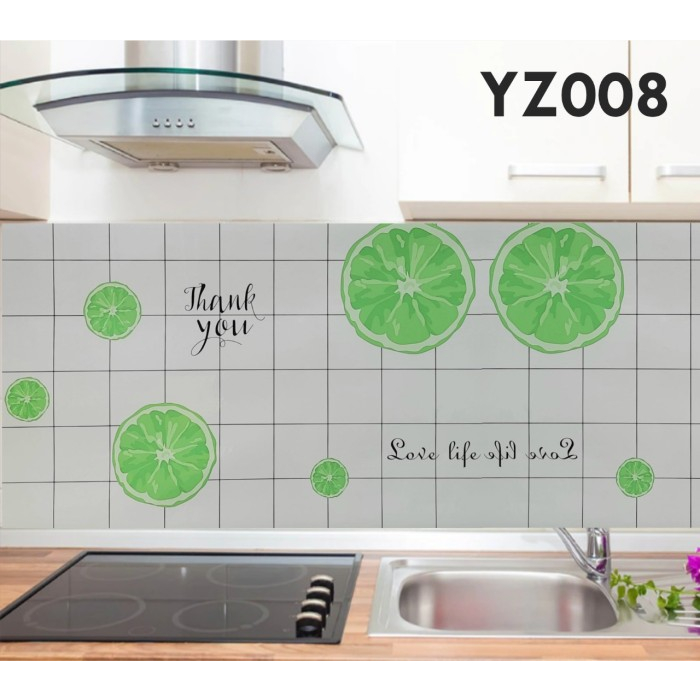 Jual STICKER DINDING DAPUR 60cmx5m WALPAPER DINDING KAMAR MANDI ...