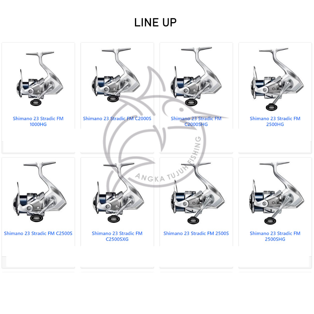 Jual Shimano Stradic FM Model 2023 Spinning Reel Pancing | Shopee Indonesia