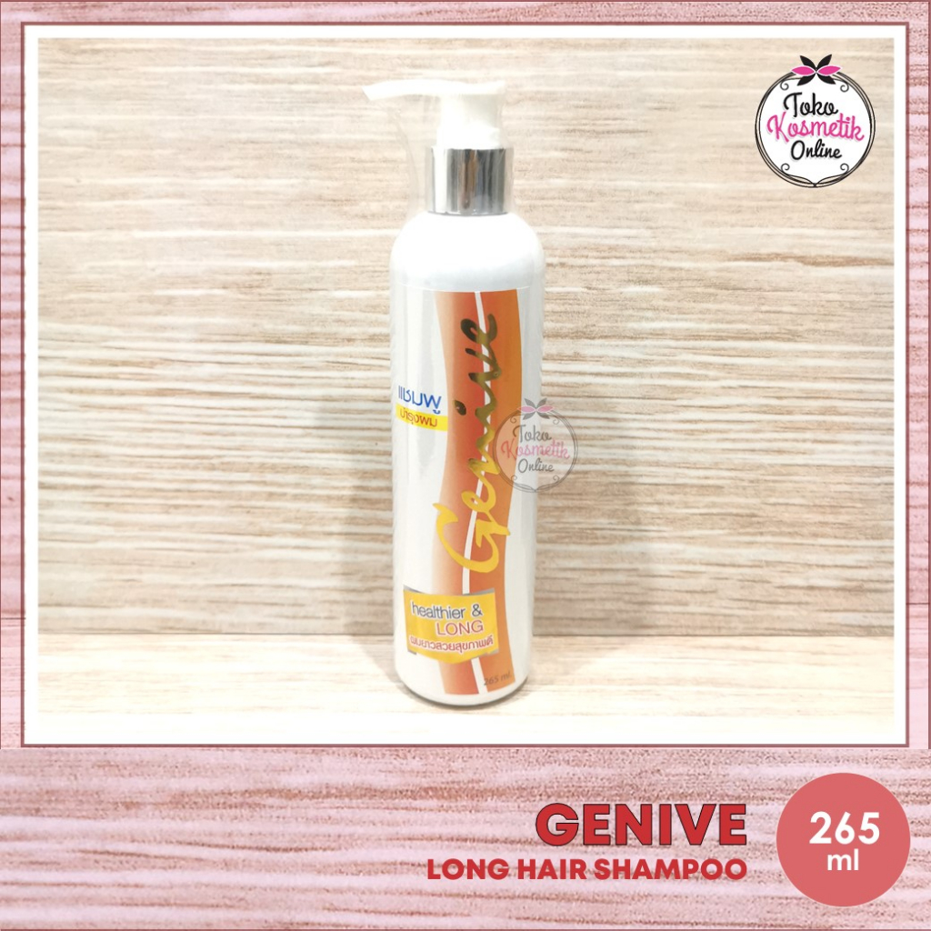 Jual GENIVE LONG HAIR SHAMPOO 265ML | Shopee Indonesia