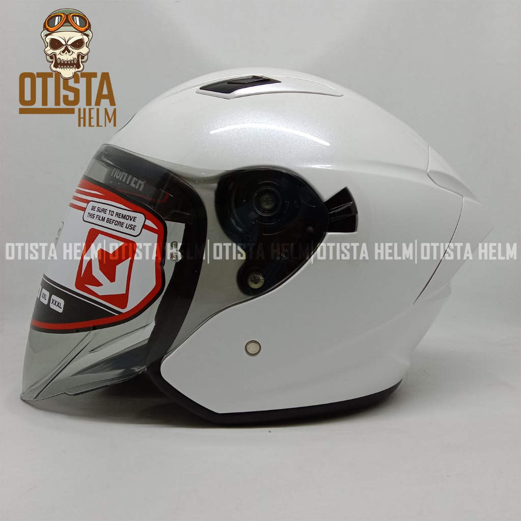 Jual NHK S1 GP PRO SOLID XXL | DD-Ring | Double Visor - Light Smoke ...