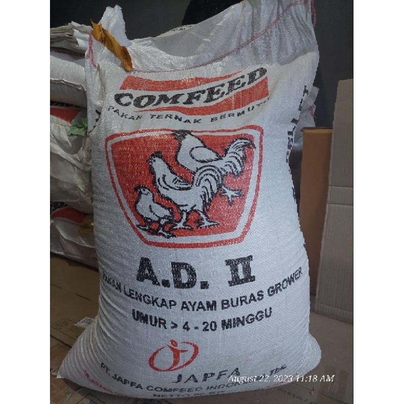 Jual [1KG] Comfeed AD 2 - Pakan Ayam Bangkok /Ayam Hias / Ayam Kampung ...