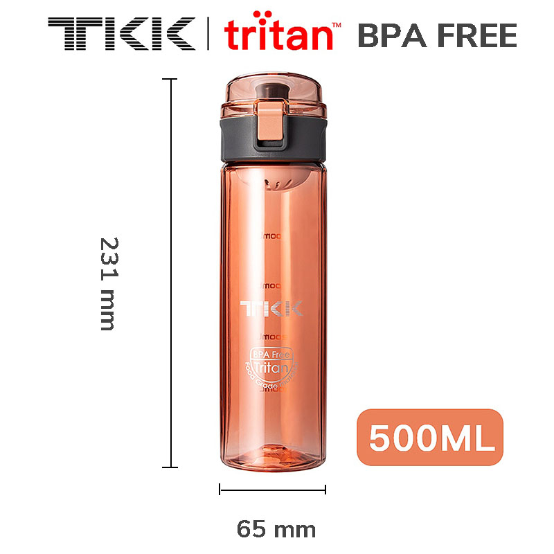 Jual TKK 1001 Botol Minum Transparan Botol Plastik Botol Air Botol Anak Botol Minum Teguk Tritan ...