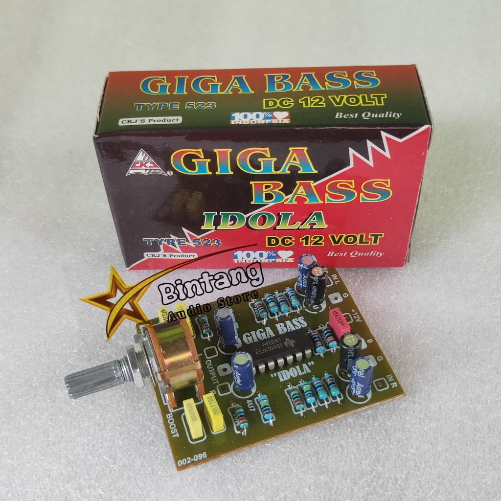 Jual Giga Bass IDOLA 12V CKJ 523 Original | Shopee Indonesia