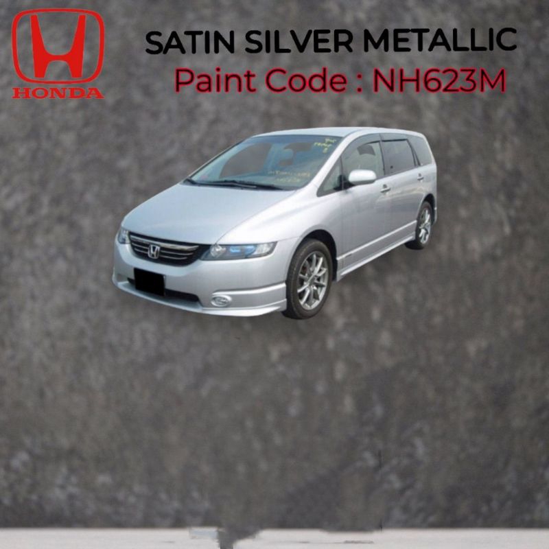 Jual Cat Mobil Satin Silver Metalic NH623M Honda Perak Abu Metalik PU ...