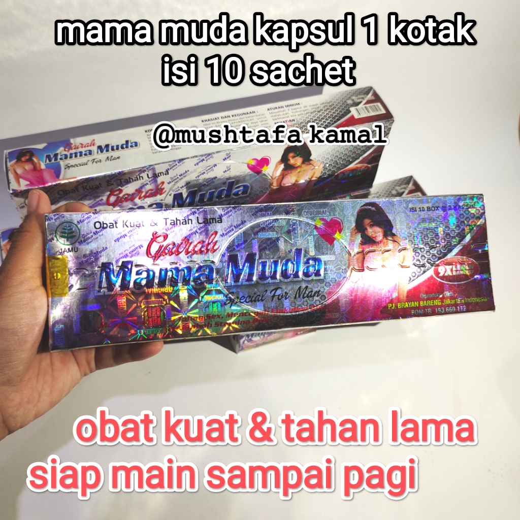 Jual Mama Muda Kapsul Original 100 1box Isi 10sachet Obat Penunjang
