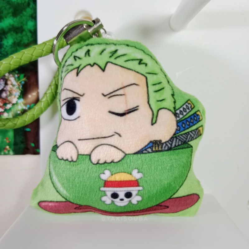 Jual ONE PIECE ZORO DOLL PLUSHIE / Anime Fanmerch Gantungan Plushie ...
