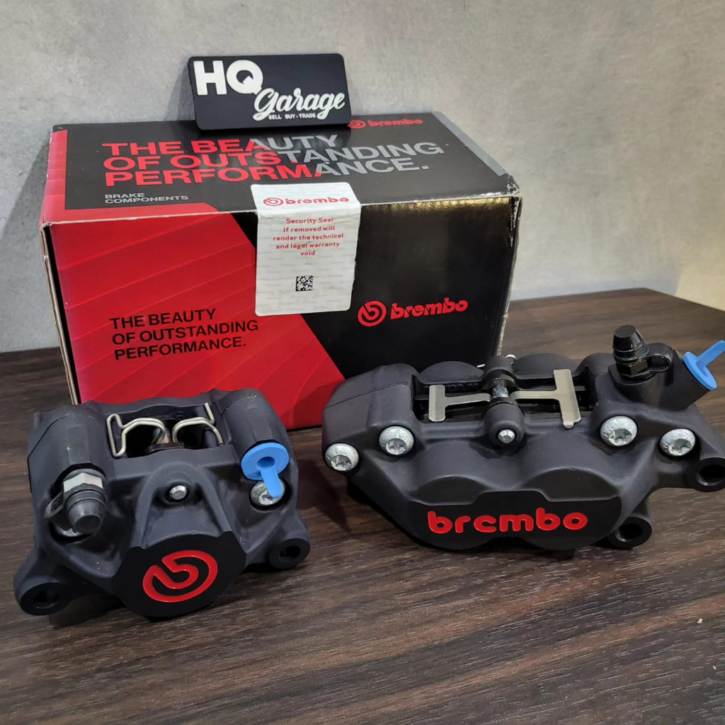 Jual kaliper brembo 2p+p4 black edition | Shopee Indonesia