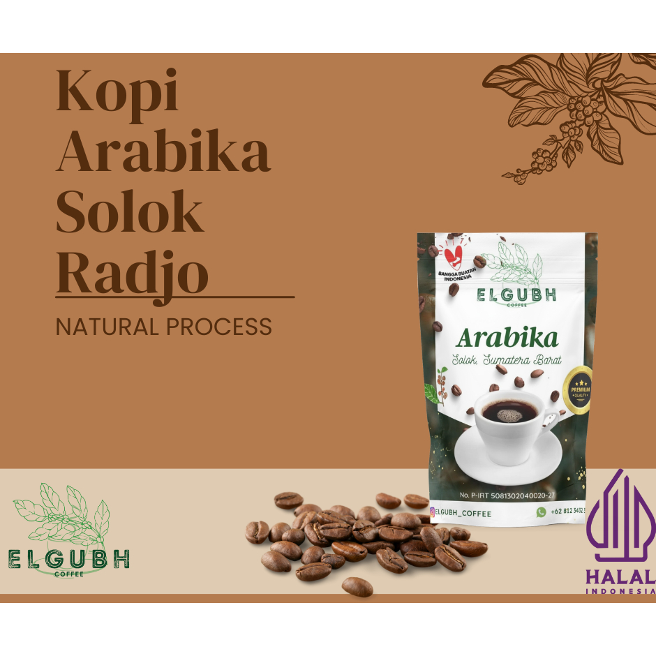 Jual KOPI ARABIKA SOLOK NATURAL Anak daro Kopi Specialty Solok Radjo ...