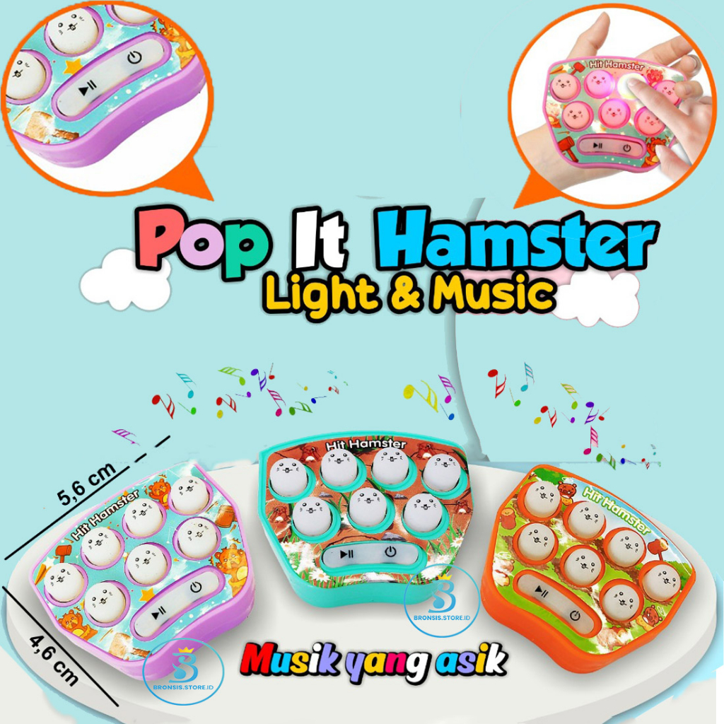 Jual Mainan Popit Mini Hamster 2006 Lampu dan Musik - Pop It Mini Murah ...