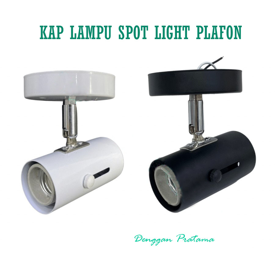 Jual Kap Lampu Sorot Spot / Lampu Spotlight Fitting E27 | Shopee Indonesia