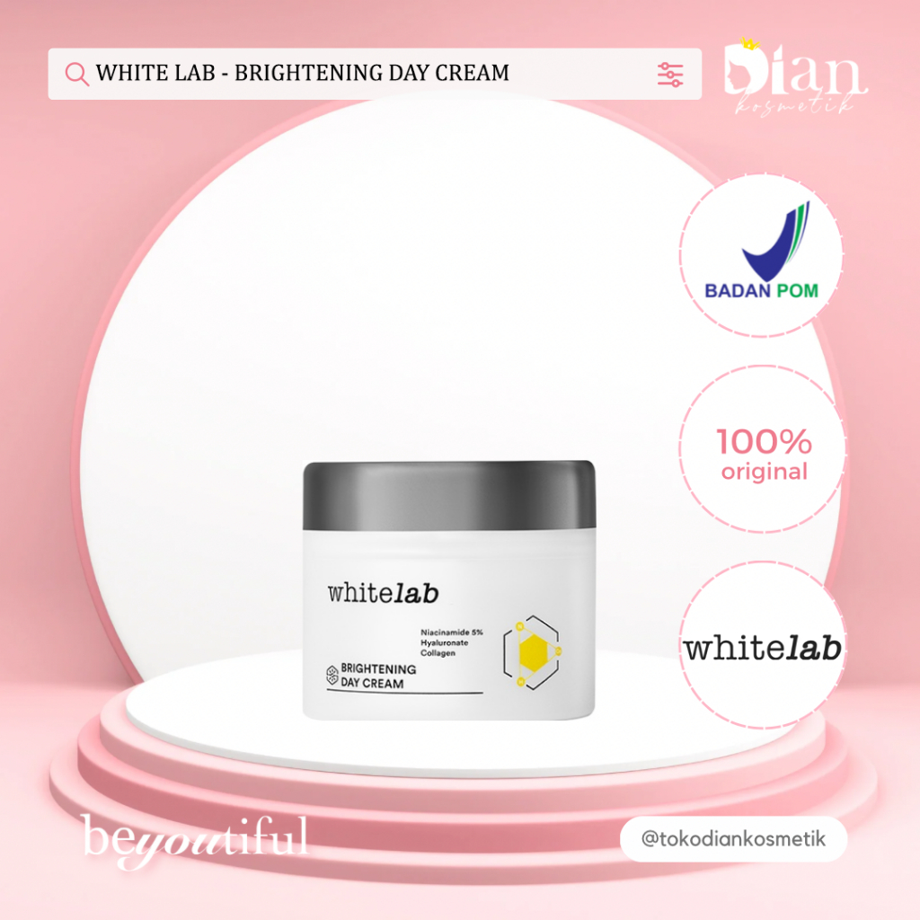 Jual WHITE LAB - BRIGHTENING DAY CREAM | Shopee Indonesia