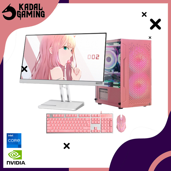 Jual PROMO!! PC FULLSET UNTUK DESIGN ANIMASI PINK SERIES CORE I5 10400F ...