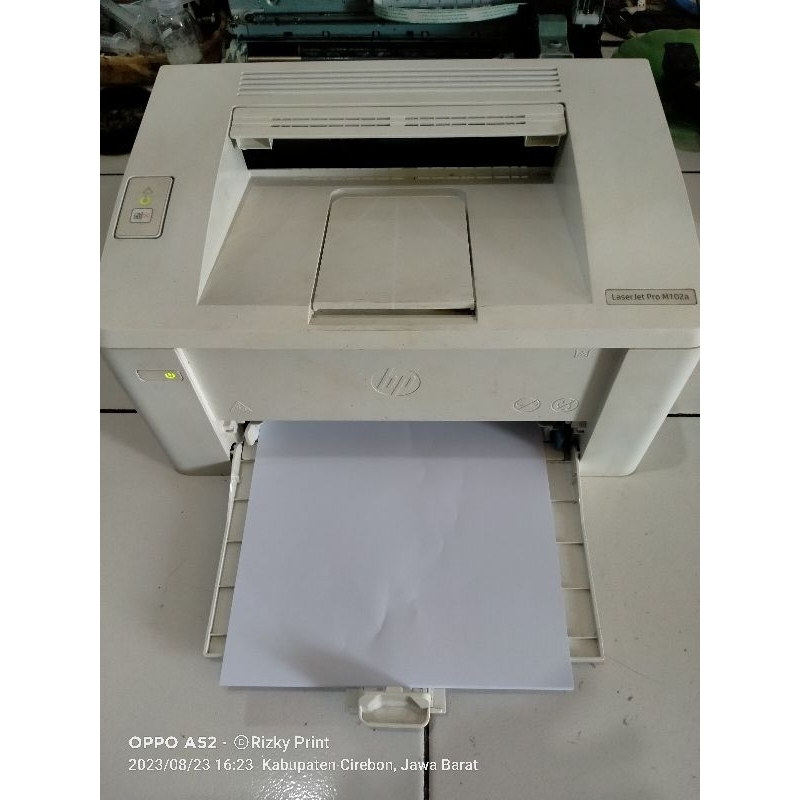 Jual Printer HP laserjet Pro M 102 bekas normal siap pakai printer ...