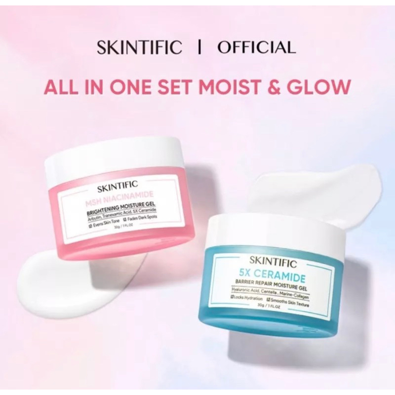 Jual SKINTIFIC MOISTURIZER 30 gr | Shopee Indonesia