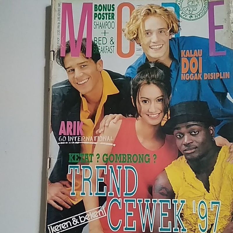 Jual Majalah Mode Tahun 1996 Cover Davina & BB | Shopee Indonesia