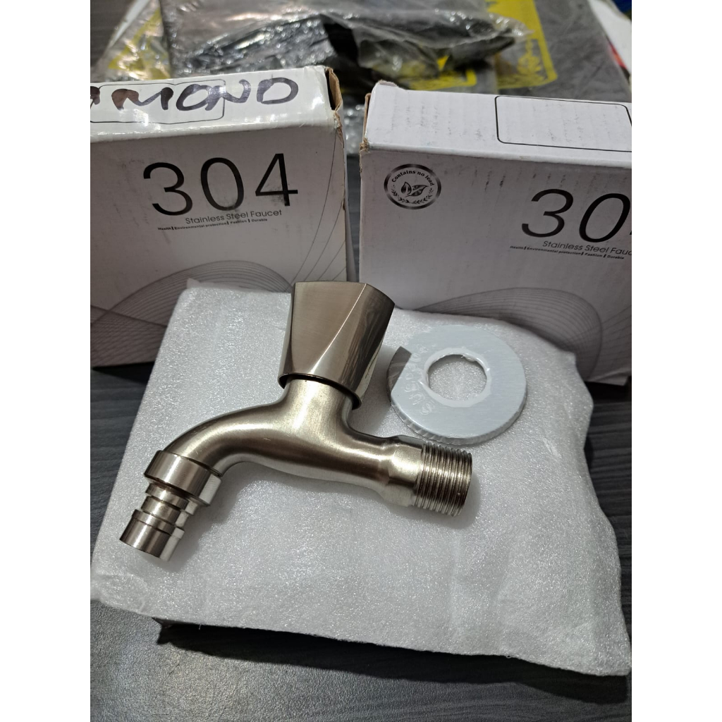 Jual KRAN AIR STAINLESS 304 HAUSE 1/2 inchi | Shopee Indonesia