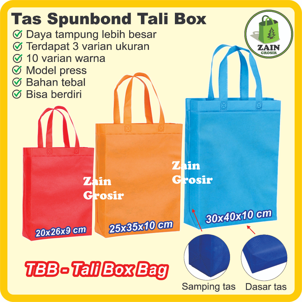 Jual 1 HARI BERES Sablon Custom 20x26x10 25x35x10 30x40x10 cm Tas tali ...