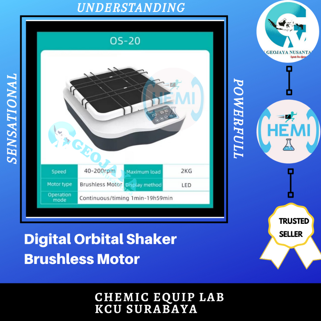 Jual Digital Orbital Shaker Brushless Motor | Shopee Indonesia