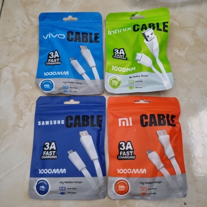 Jual Kabel Data micro Brand Vi Mi Inf Op Sam | Shopee Indonesia