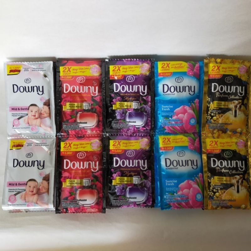 Jual Downy Renceng 19 ml isi 12 sachet | Shopee Indonesia