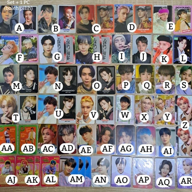 Jual AAB NCT 127 Trading Card TC 2 Baddies A B C D Ay-yo A Fortune ...