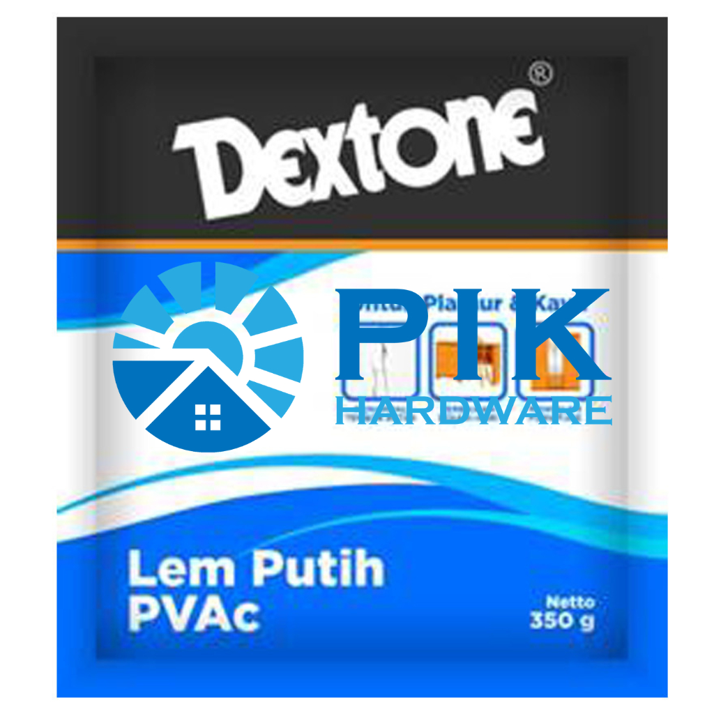 Jual LEM PUTIH PVAC 350GR DEXTONE REFILL / LEM KERTAS / LEM KAYU / LEM ...