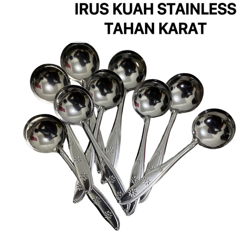 Jual IRUS STAINLESS SENDOK KUAH SUP | Shopee Indonesia