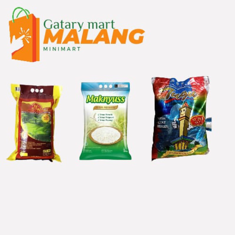 Jual Beras 5kg Mentari Maknyus Tugu | Shopee Indonesia