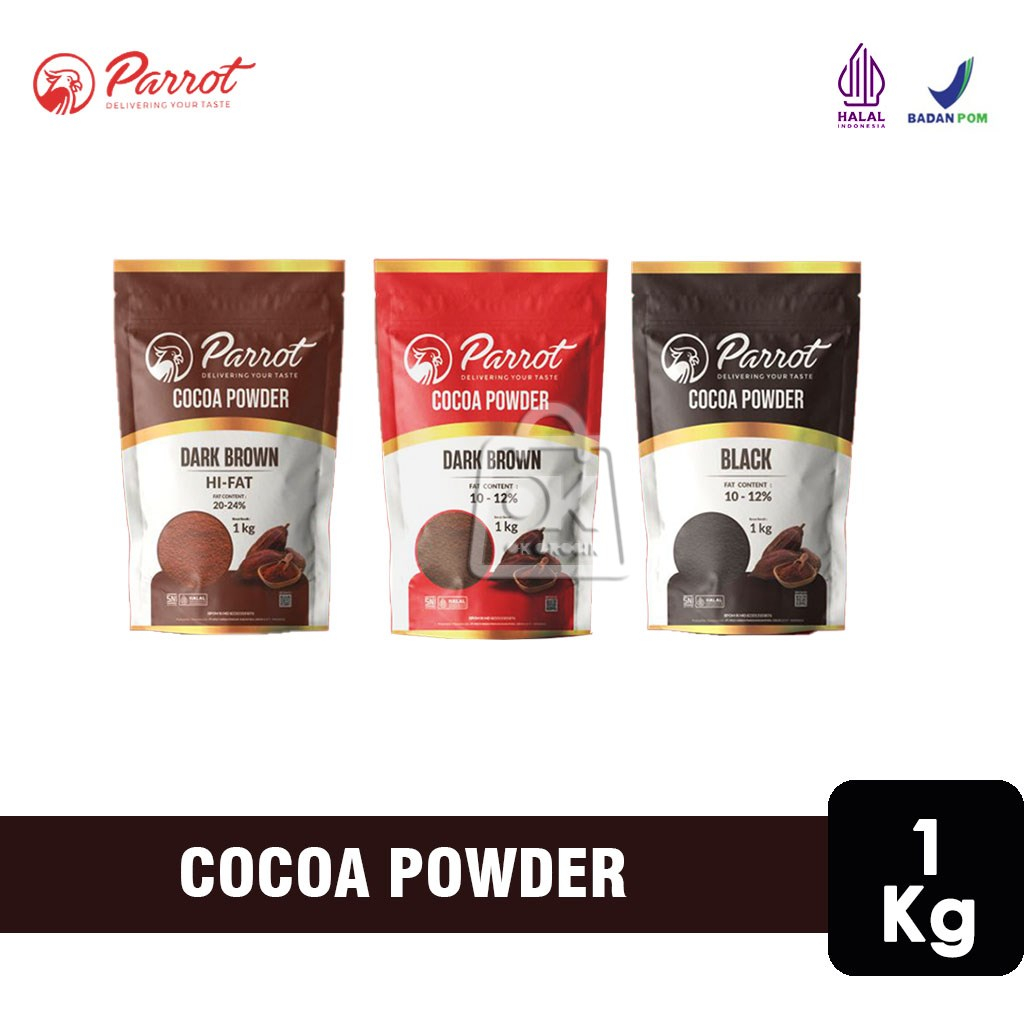 Jual Bubuk Coklat Parrot / Parrot Cocoa Powder ( 1kg ) | Shopee Indonesia