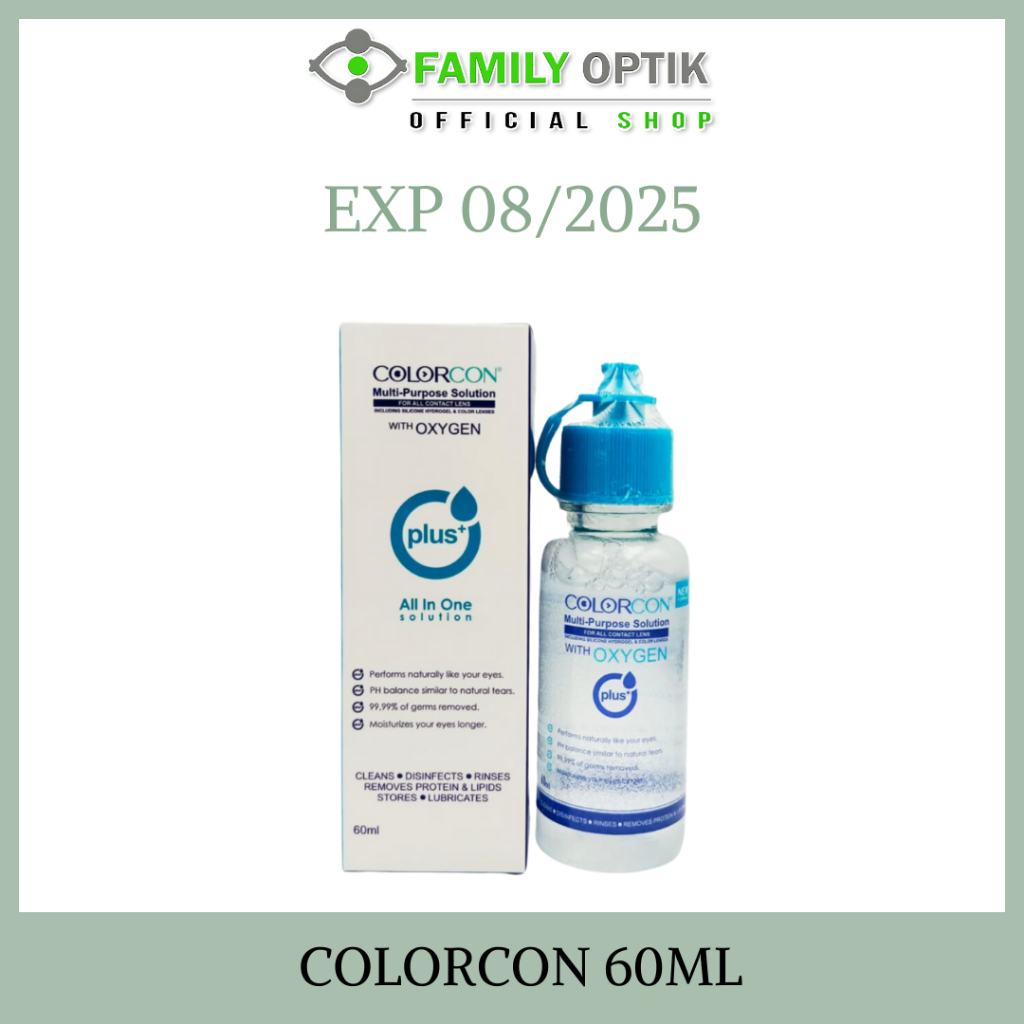 Jual Colorcon 60ml Multi Purpose Solution Air Softlens | Shopee Indonesia