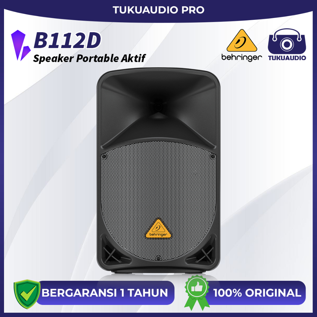 Jual Behringer Eurolive B112D 1000W 12 inch Powered Speaker | Shopee ...