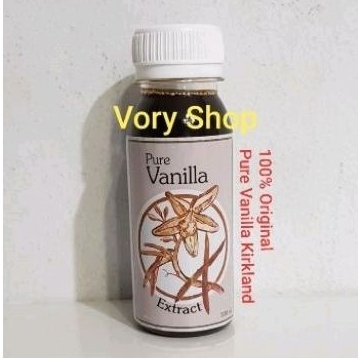 Jual Kirkland pure vanilla extract vanilla cair asli USA 100ml | Shopee ...