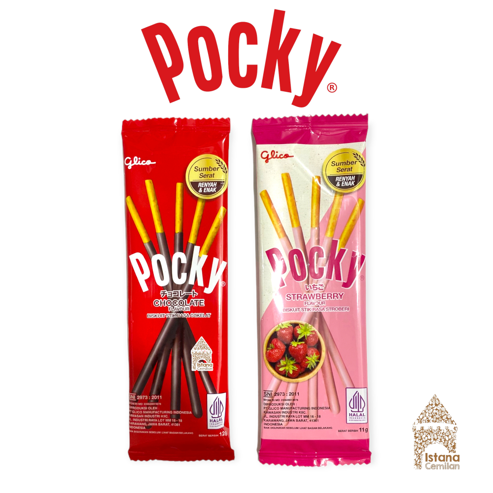Jual Pocky Singles Chocolate / Strawberry SACHET 11 Gram | Shopee Indonesia
