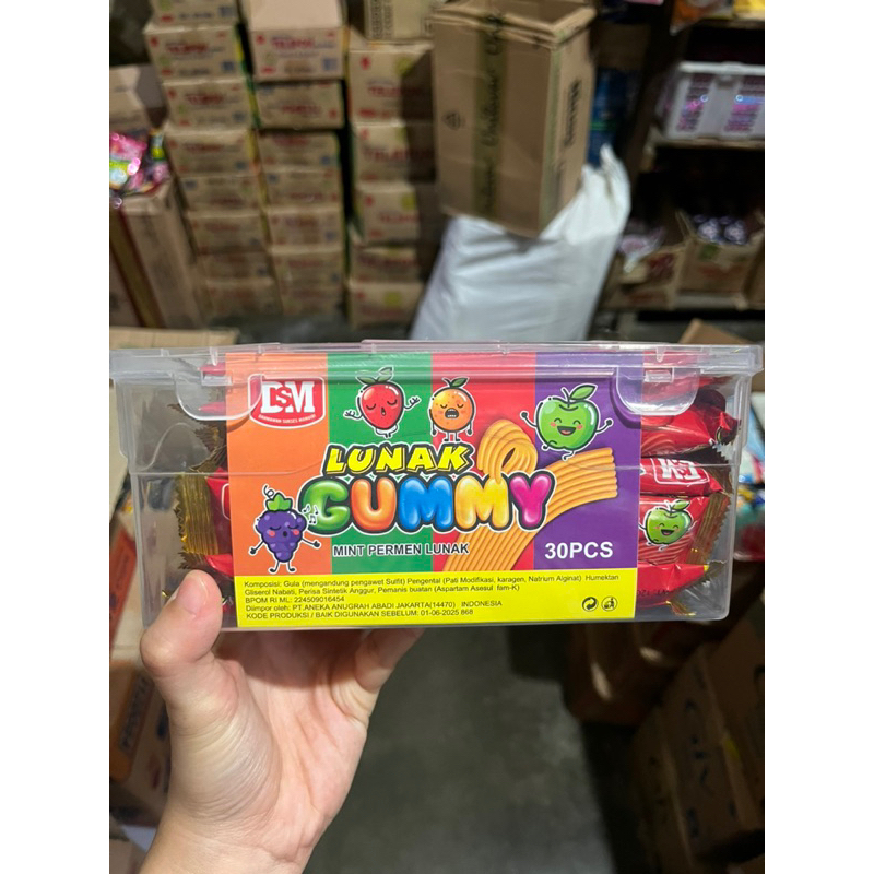 Jual Permen Lunak Gummy Rasa Strawberry | Shopee Indonesia