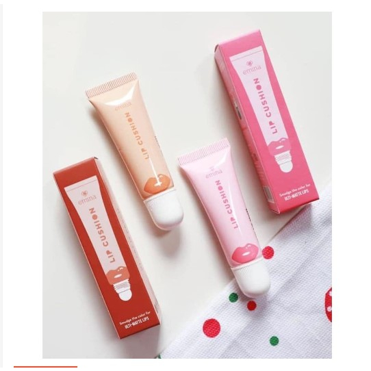 Jual Emina Lip Cushion // Lip Cream Tekstur Velvet & Matte Finish ...