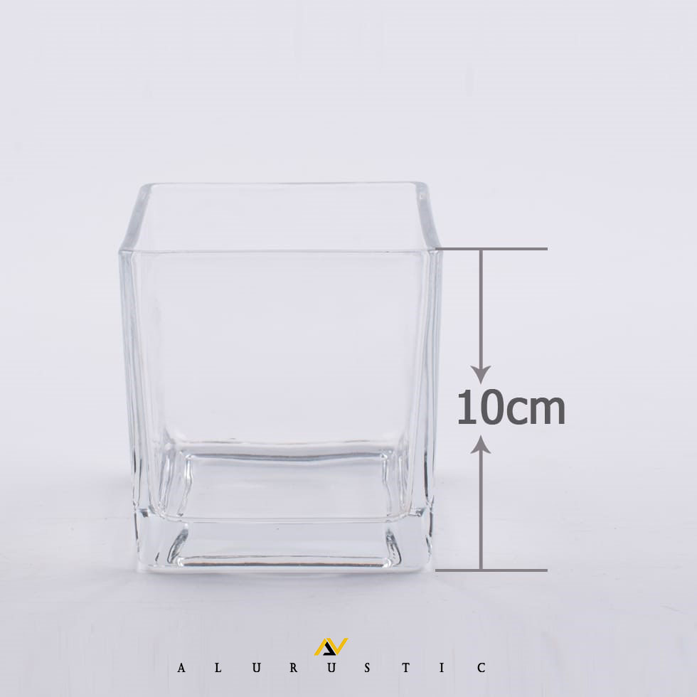 Jual VAS BUNGA KACA KOTAK BENING / POT BUNGA TANAMAN AIR ARTIFISIAL ...