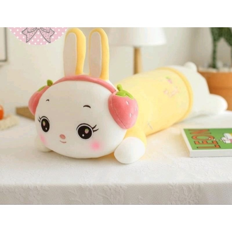 Jual Guling Boneka Rabbit Bunny 90cm Bahan Plush Berlabel SNI | Shopee ...