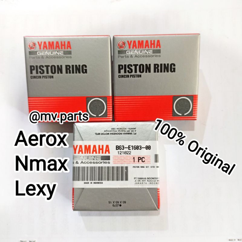 Jual Ring Piston Ring Seher 100% Original Nmax Aerox Lexy 155 B63 ...