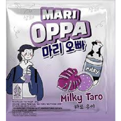 Jual Mouseman - Mari Oppa Minuman Serbuk Rasa Susu Taro / Mario Oppa ...