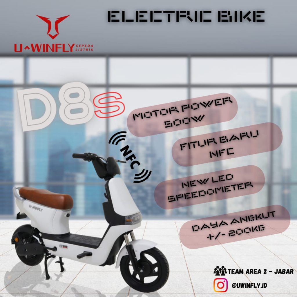 Jual Big Promo Sepeda Listrik Uwinfly NEW D7S / D8S New Arrival 2023 ...