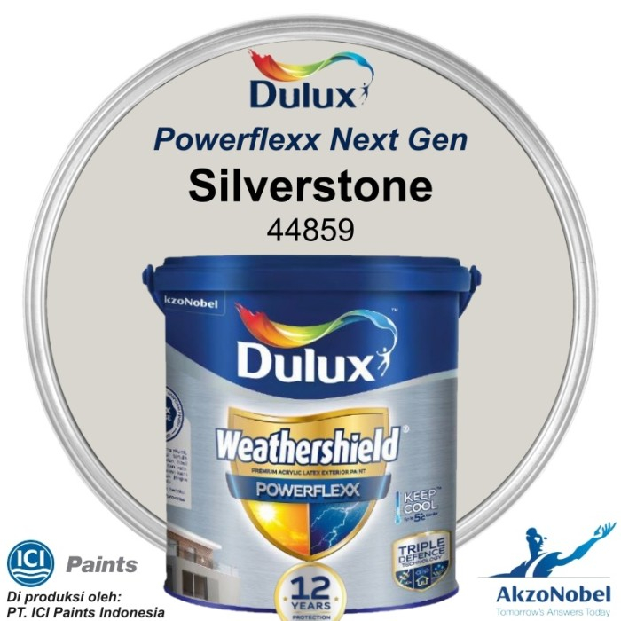 Jual CAT TEMBOK DULUX WEATHERSHIELD POWERFLEXX NEXT GEN SILVERSTONE ...