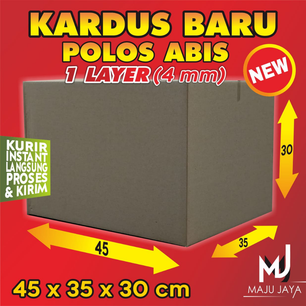Jual Kardus Besar Pindahan Packing Jumbo Polos Baru Tebal Bekas ...