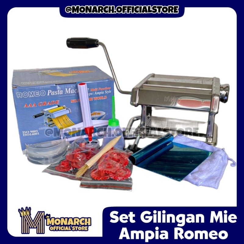 Jual GILINGAN MIE ROMEO AMPIA / GILINGAN PASTA MAKER / GILINGAN MOLEN ...