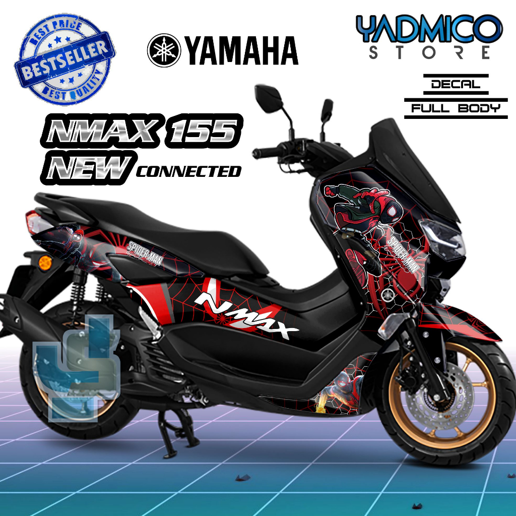 Jual Decal Nmax New Full Body - Stiker Motor Nmax 2022 Full Body ...